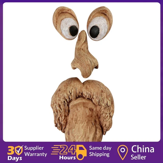 RESIN TREE MONSTERS Face Realistic DIY Art Crafts for Halloween Easter ...