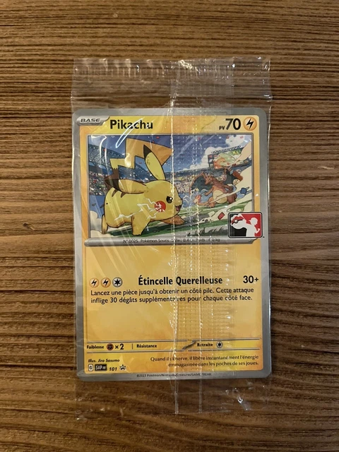 CARTE POKÉMON PIKACHU / Promo SVP 101 / Ligue Ultra Rare / Neuf Scellé ...