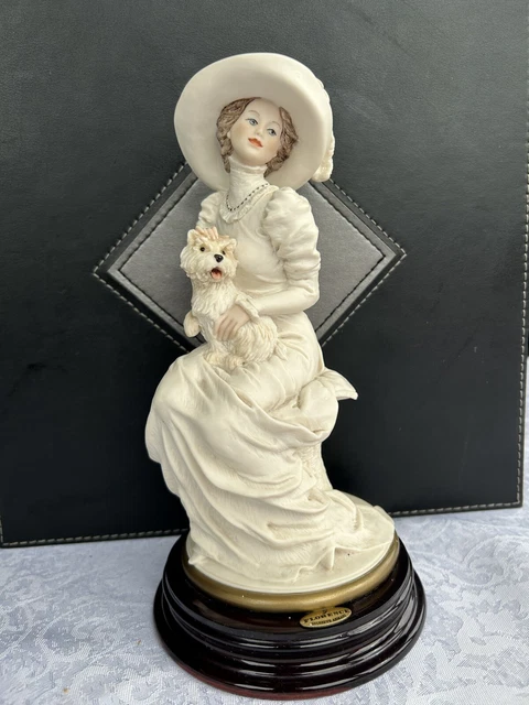 GIUSEPPE ARMANI FLORENCE Capodimonte Victorian Porcelain Figure Lola ...