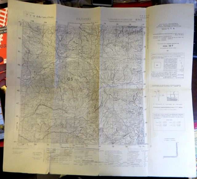 MAPPA CARTINA DI " Canazei " Primi Anni Del '900 - EUR 9,99 - PicClick IT