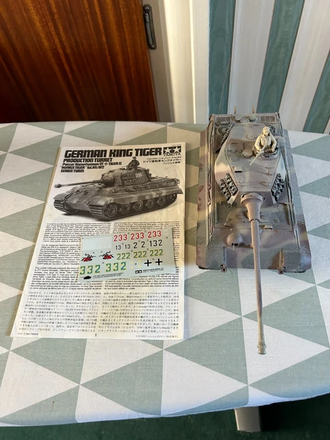 TAMIYA ITEM 35164 German King Tiger Production Turret 1/35 scale £18.00 ...