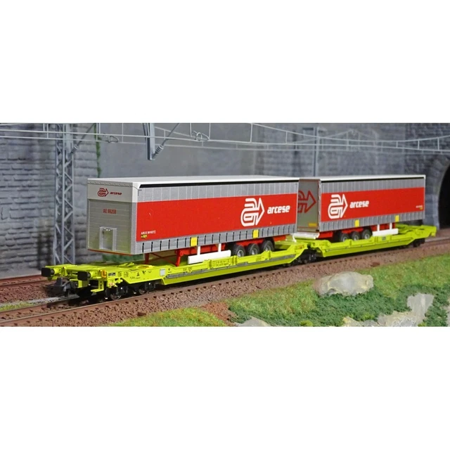 77391 ROCO ICH Gatx Carro Doppel Schaukelgelenk Typ Sdggmrs 738/T3000 ...