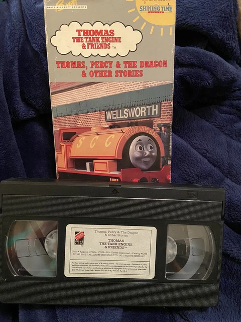 THOMAS THE TANK Engine & Friends VHS Thomas,Percy & The Dragon-TESTED ...