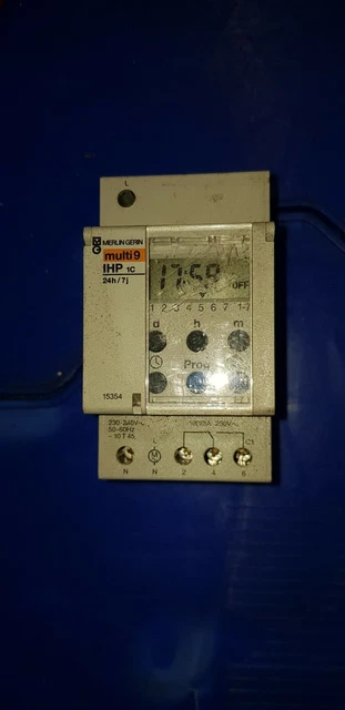 MERLIN GERIN TIMER Multi 9, Ihp 1C £12.00 - PicClick UK