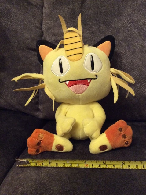 SMALL PLUSH YELLOW Meowth Cat Pokemon Teddy. NEW £14.99 - PicClick UK