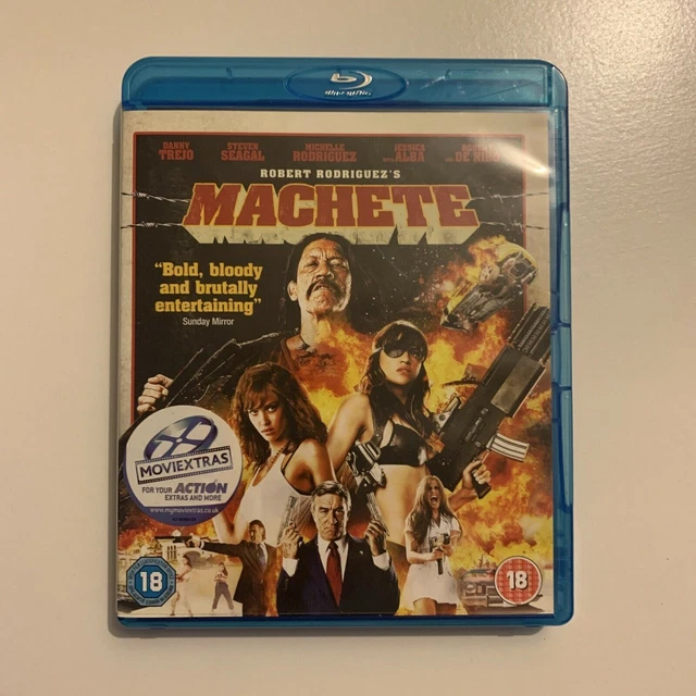 ROBERT RODRIGUEZ'S: MACHETE (Bluray, 2010) Region B&A £6.56 - PicClick UK