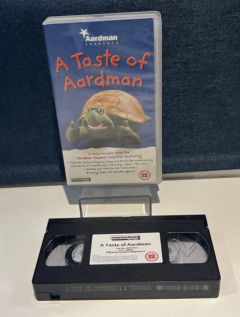 A TASTE OF Aardman VHS Video PAL. 2000 Channel 4 £0.99 - PicClick UK