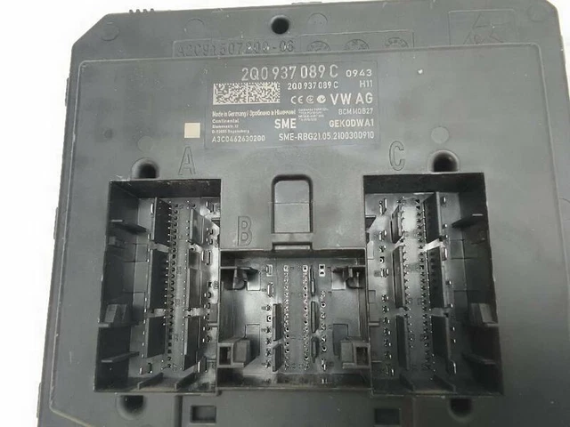 2Q0937089C MODULE CONFORT pour VOLKSWAGEN POLO VI (AW1)(08.2017 ...