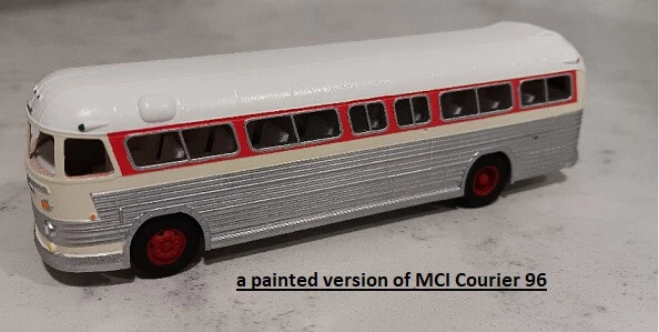 3D PRINTED 1/87 scale model kit MCI Courier 96 Motor Coach (HB001) $45. ...