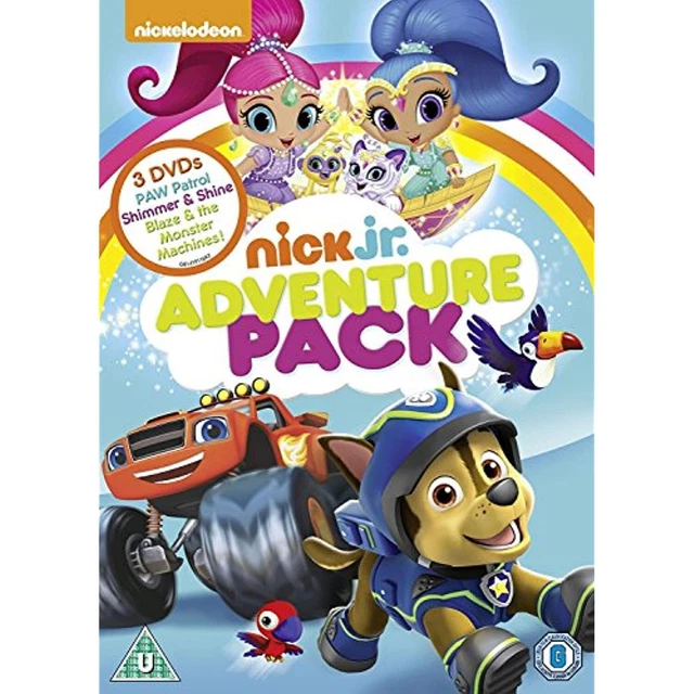 NICK JR. JUNIOR Adventure Pack - Nickelodeon [DVD] [Region 2] - New ...