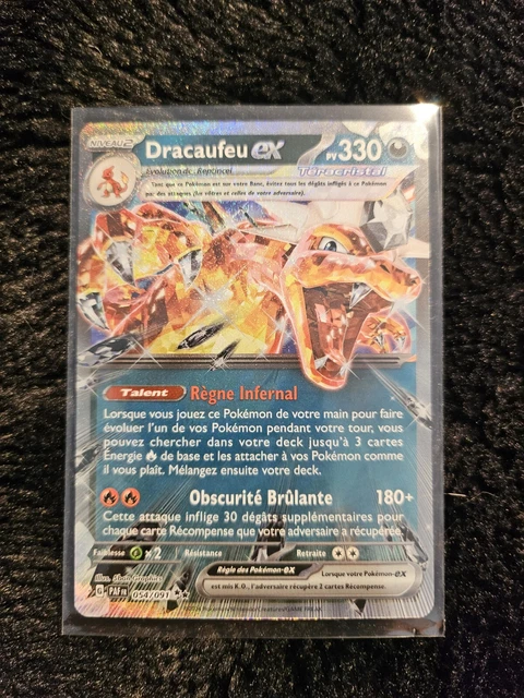 CARTE POKÉMON DRACAUFEU EX 054/091 EV4.5 destinées de paldea FR NEUF EUR 10,00 - PicClick FR