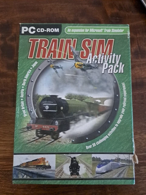 TRAIN SIM ACTIVITY Pack - PC CD Rom - Boxed - Expansion for Microsoft ...