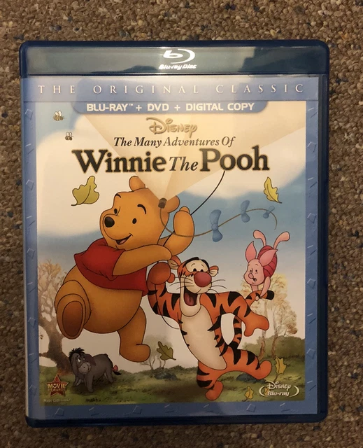 THE MANY ADVENTURES Of Winnie The Pooh Blu-ray/DVD U.S. £12.99 ...