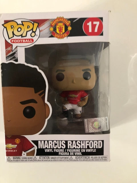 FUNKO POP MARCUS Rashford Manchester United New RARE Football Soccer 17 ...