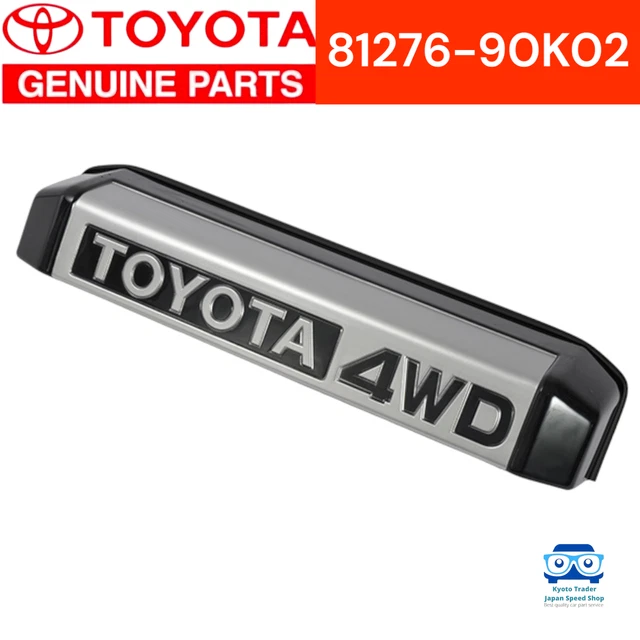 TOYOTA GENUINE LAND Cruiser 70 series Prado License Plate Lamp Cover ...