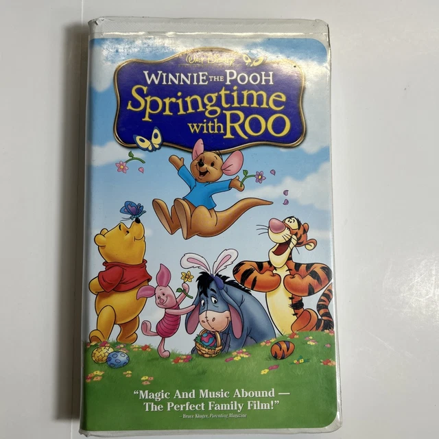 DISNEY WINNIE THE Pooh: Springtime With Roo VHS 2004 Clamshell $6.85 ...