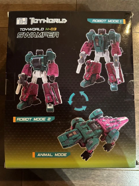 TOYWORLD TRANSFORMER TW-H-03 SWAMPER Headmaster Masterpiece ...