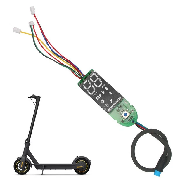 TABLEAU DE BORD trottinette ??lectrique taille compacte installation facile fonc EUR 16,36 ...