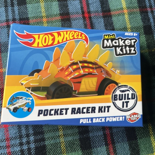HOT WHEELS Mini Maker Kitz, MOTOSAURUS , Pocket Racer Kit £7.75 ...