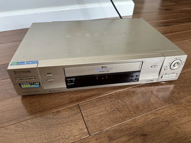 PANASONIC NV-SV1 S-VHS VCR TBC JAPAN Time Base Corrector Transfer ...