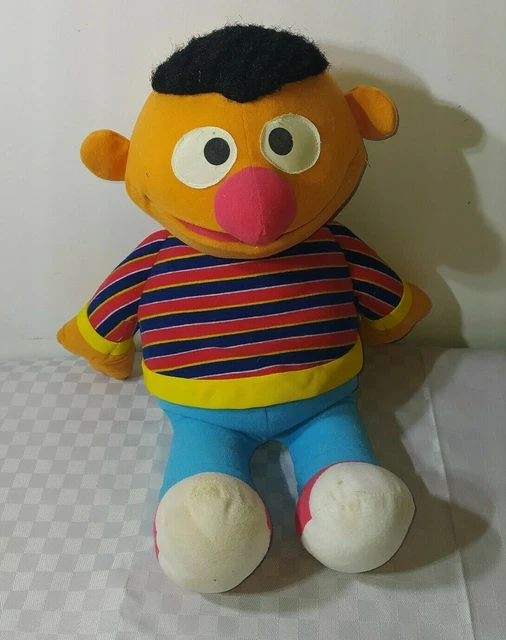 PELUCHE PUPAZZO SERIE Tv Sesame Street Ernie Fisher Price Ernesto ...