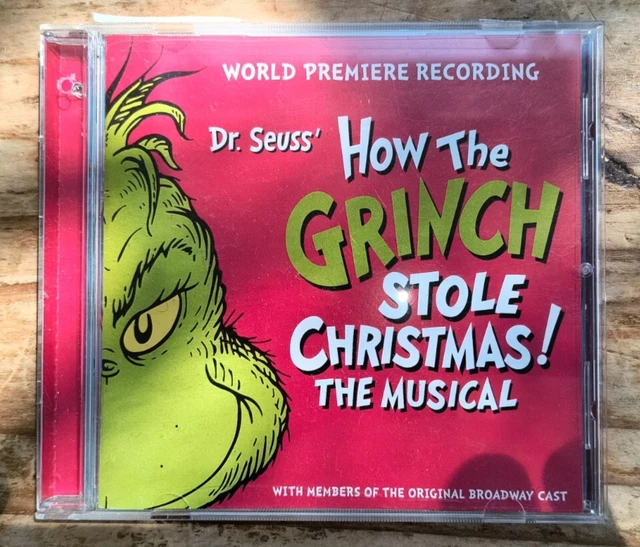 HOW THE GRINCH Stole Christmas Broadway Musical 2013 Dr. Seuss Orig Cast Cd £15.99 - PicClick UK