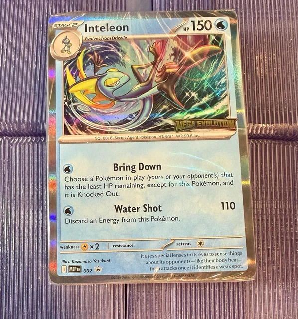 INTELEON 002 POKÉMON TCG Mega Evolution Build and Battle Deck $50.08 ...