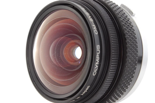 HOOD [NEAR MINT+++] OLYMPUS OM SYSTEM ZUIKO AUTO W 18mm f/3.5 MF Lens ...