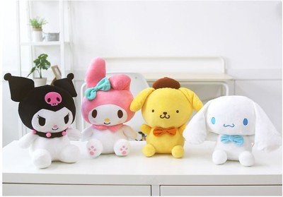 SANRIO CHARACTER CINNAMOROLL Kuromi My Melody Plush Doll 25cm £24.19 - PicClick UK