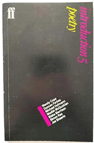 INTRODUCTION À LA poésie : No. 5-Duncan Forbes Wendy Cope EUR 5,90 ...