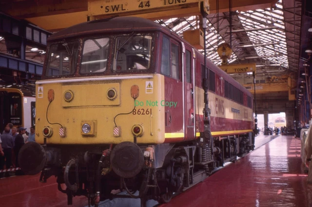F47 35MM SLIDE Class 86 86261 @ Crewe Works [2] £3.54 - PicClick UK