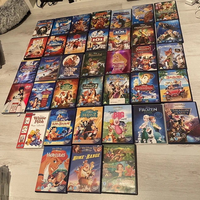 LARGE DISNEY DVD Bundle/ Joblot. Children’s Dvds. EUR 35,13 - PicClick IT