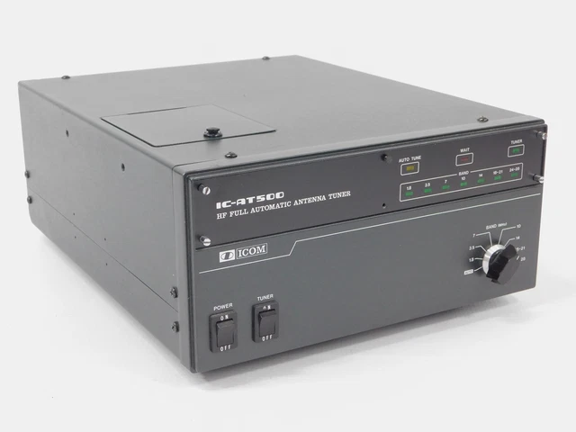 ICOM IC-AT500 VINTAGE Ham Automatic Antenna Tuner (may need work) £193. ...