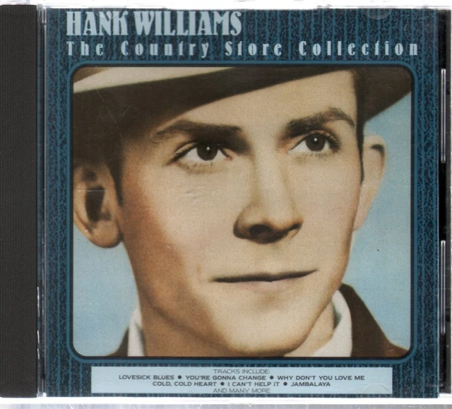 HANK WILLIAMS COUNTRY Store Collection CD France Country Star 1988 ...
