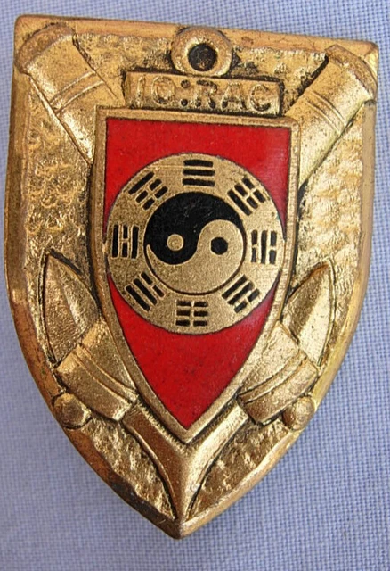 INSIGNE METAL ANCIEN 10° RAC ARTILLERIE COLONIALE Drago EUR 7,00 ...