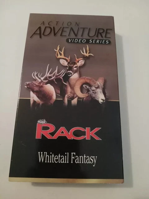 ACTION ADVENTURE SERIES Rack Whitetail Fantasy VHS Deer Hunting £4.71 ...