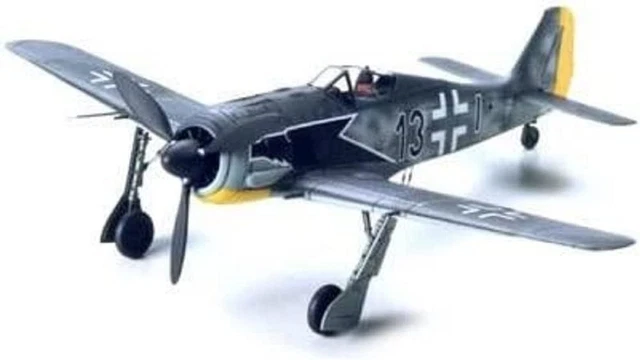 TAMIYA 1/72 WARBIRD Collection n°66 Luftwaffe Focke-Wulf Fw190 A-3 EUR ...