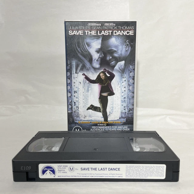 SAVE THE LAST Dance, VHS Tape, Sean Patrick Thomas, Video, Movie M15 ...