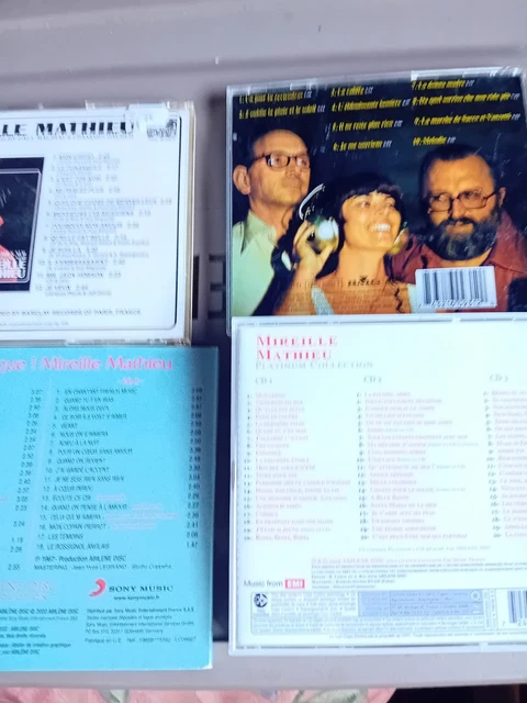 LOT DE 4CD Mireille Mathieu EUR 20,00 - PicClick FR