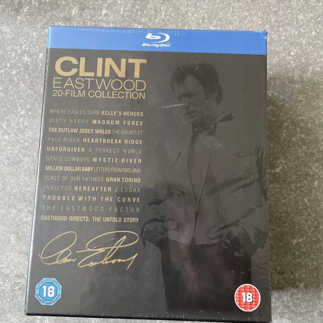 CLINT EASTWOOD 20 Film Collection Blu-ray Box Set 20 Movies Collectors ...