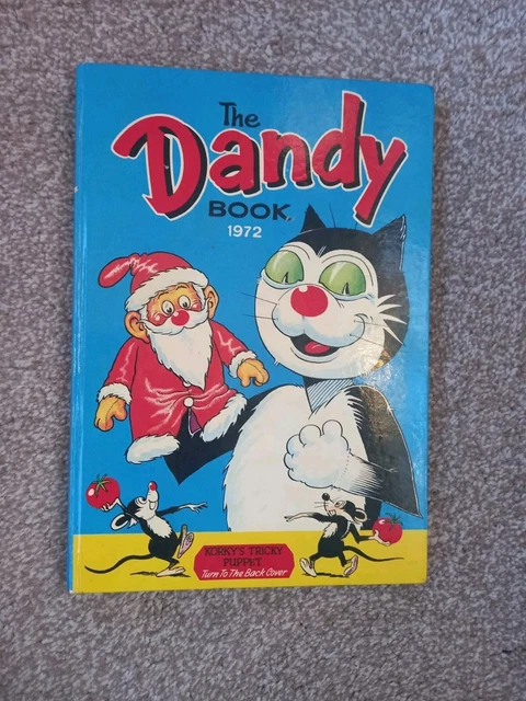 THE DANDY BOOK 1972 Vintage Comic Annual. Published 1971 Near Mint £18. ...