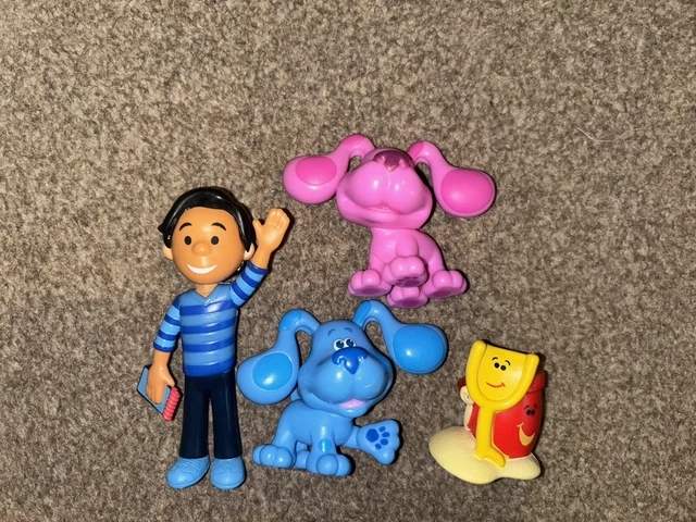 BLUES CLUES AND You Josh Blue Magenta & Shovel & Pail Collectible ...