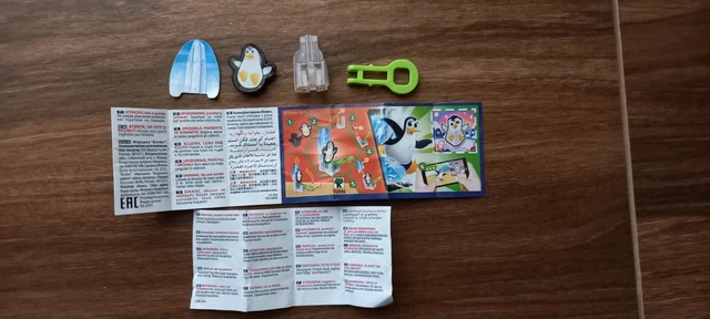 VU046+VU047 PINGUINO/FOCA + Bpz (Eac 03.2021) Kinder Sorpresa Italia ...