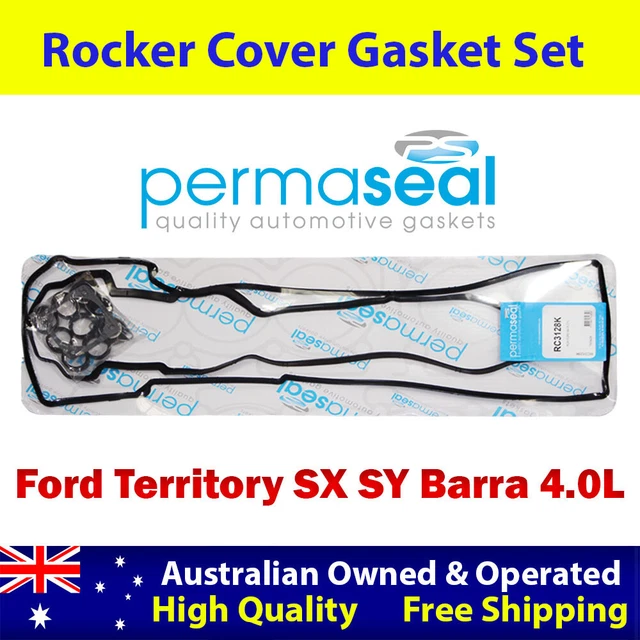 PERMASEAL ROCKER COVER Gasket Set For Ford Territory SX SY Barra 4.0L ...