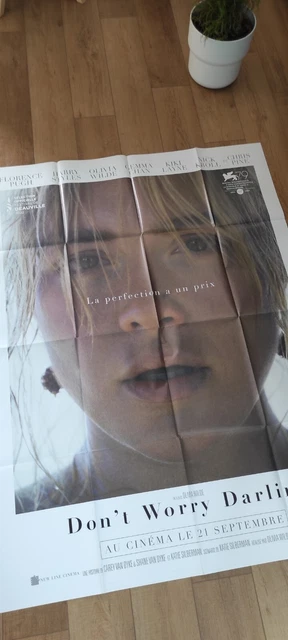 AFFICHE CINÉMA OFFICIELLE - DON'T WORRY DARLING - 120x160 - 2022 EUR 15 ...
