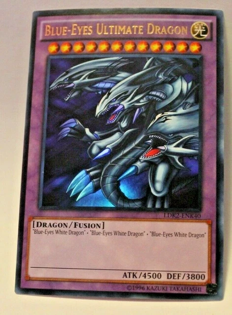 YU GI OH! Blue-Eyes Ultimate Dragon Ultra Rare Ldk2-Enk40 $9.00 ...