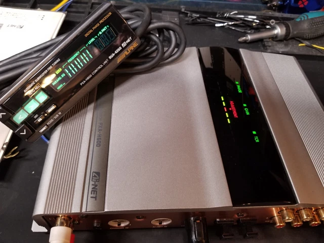 ALPINE PXA-H600 DIGITAL Audio Processor Copper Chassis Version w ...