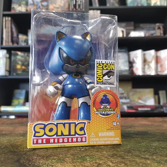 Figure Metal Sonic Sega Sonic The Hedgehog Comic Con San Diego Jazwares