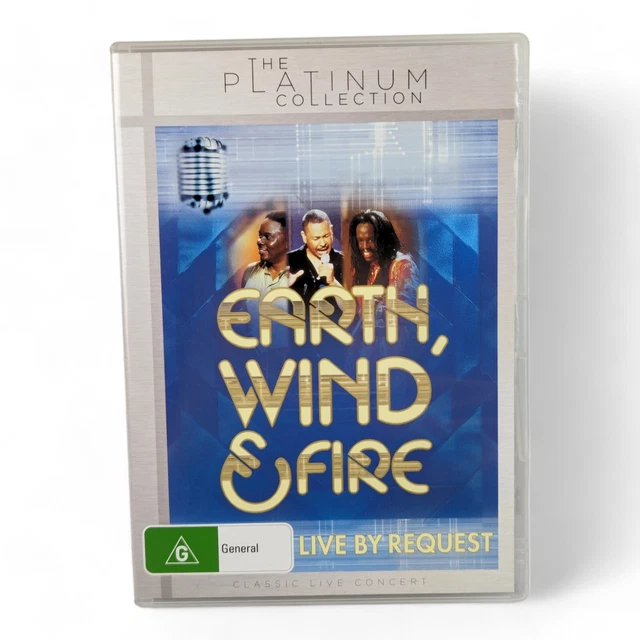 EARTH WIND AND FIRE - LIVE BY REQUEST Region Free Music DVD $10.99 ...