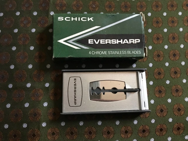 RASOIR RASAGE ANCIEN rare lame SCHICK distributeur dispenser antique ...